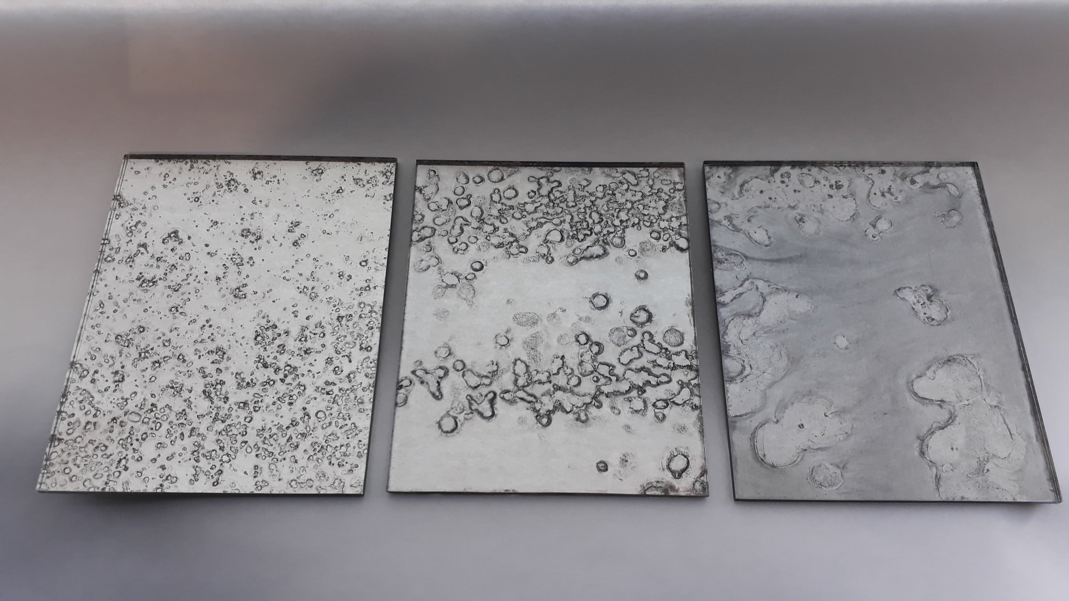 Antique Mirror Samples - 150 x 100mm, various styles – Glass Station